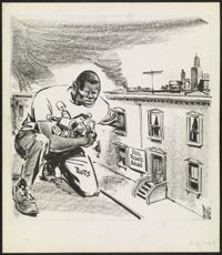 1967 Detroit riot cartoon